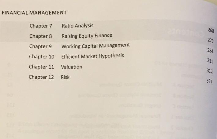 Acca F9 Revision Notes Questions Answers Hobbies Toys Books