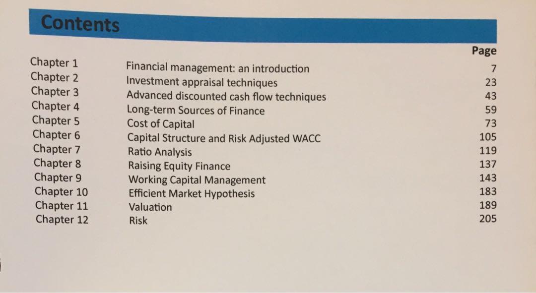 Acca F9 Revision Notes Questions Answers Hobbies Toys Books