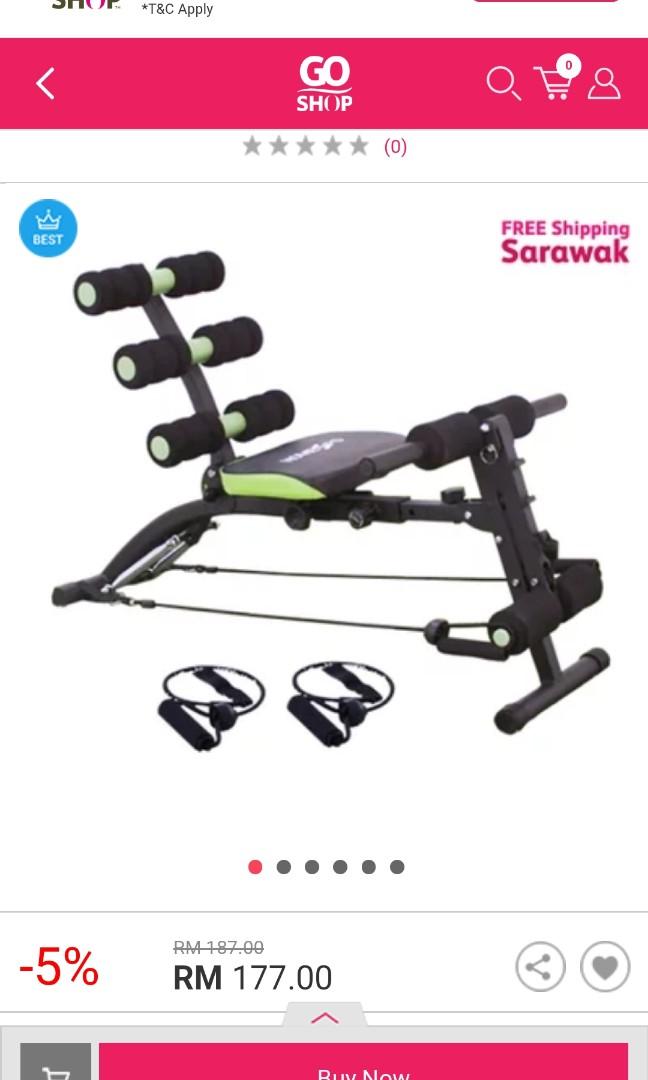 Alatan gym untuk pumping, six pac dll., Beauty & Personal Care, Men's ...