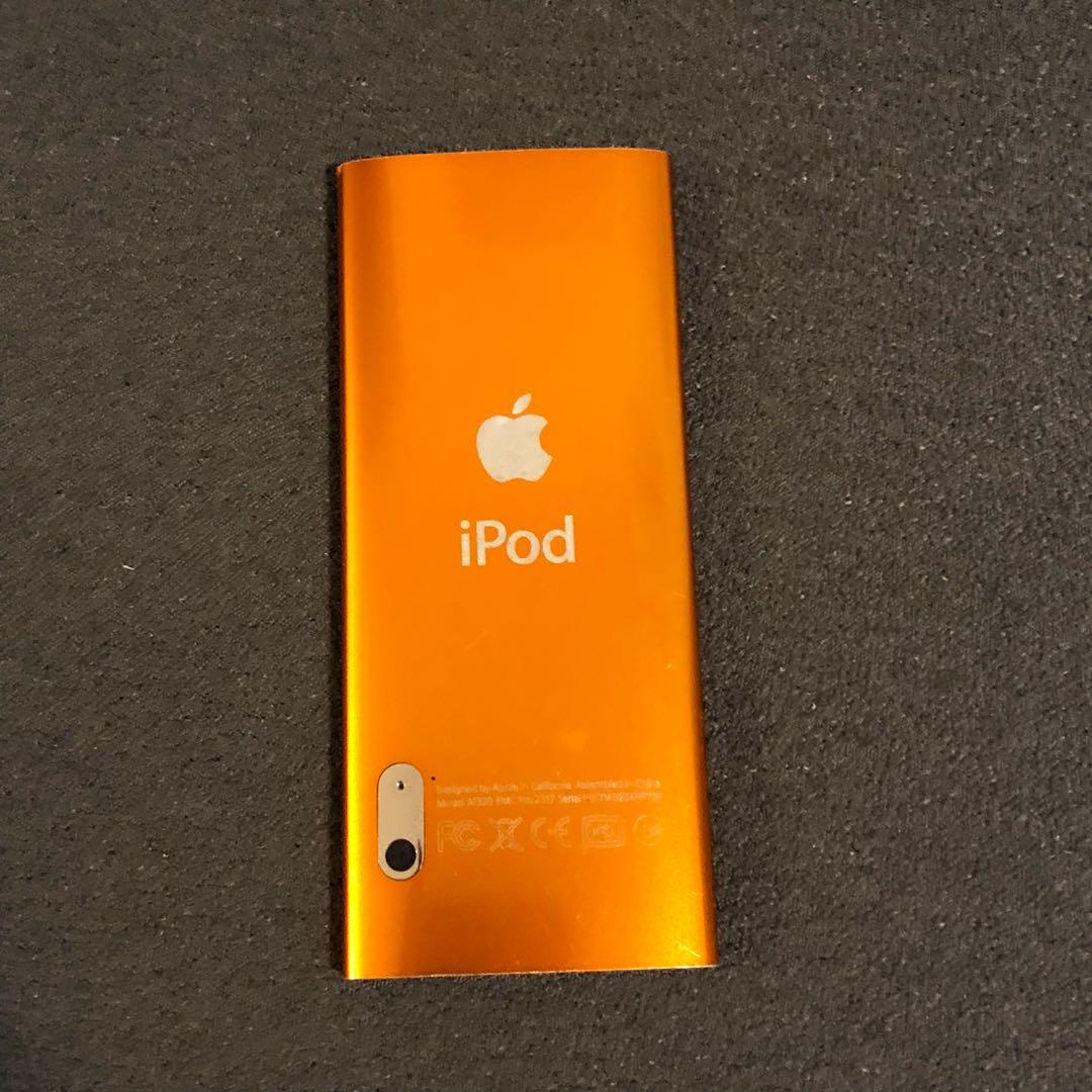 Apple iPod Nano A1320 5th Gen 8GB (Orange), Audio, Portable Audio ...