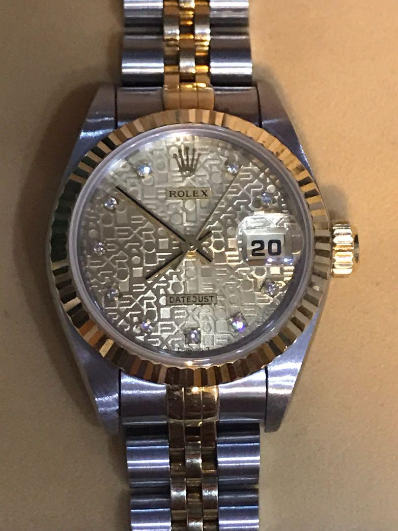 AUTHENTIC 1998 ROLEX Lady Anniversary/Limited Edition, Luxury, Watches ...