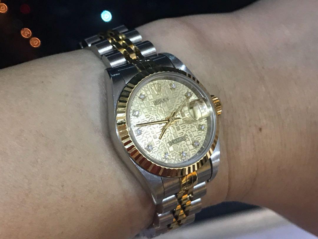 AUTHENTIC 1998 ROLEX Lady Anniversary/Limited Edition, Luxury, Watches ...