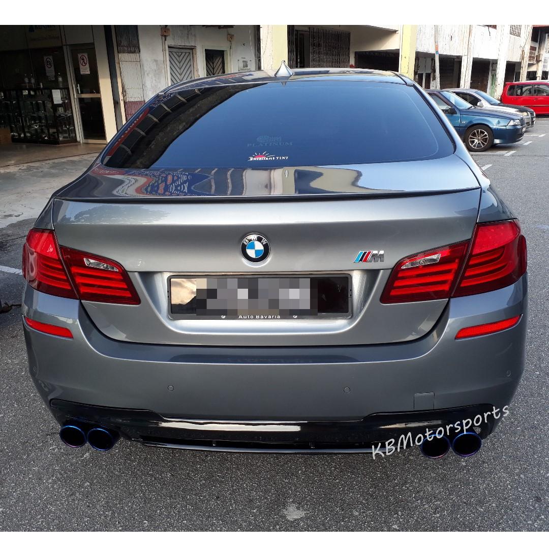 BMW F10 M5 Rear Boot Spoiler, Sports Equipment, Bicycles & Parts, Parts ...