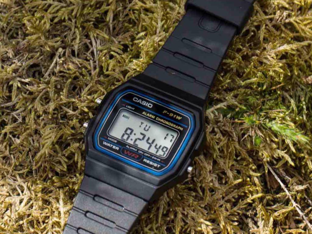 Casio F91 Vintage Digital Quartz Watch F91W-1 Brand New, Men's Fashion ...