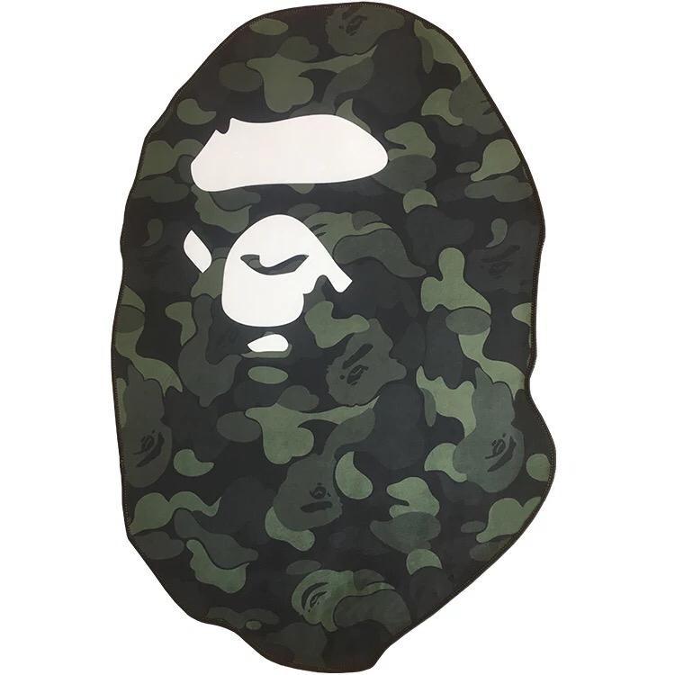 Custom bape ape head rug carpet, Furniture & Home Living, Cleaning ...