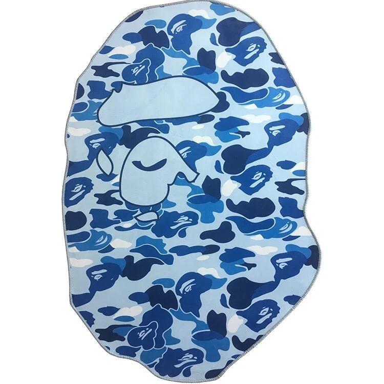 Custom bape ape head rug carpet, Furniture & Home Living, Cleaning ...