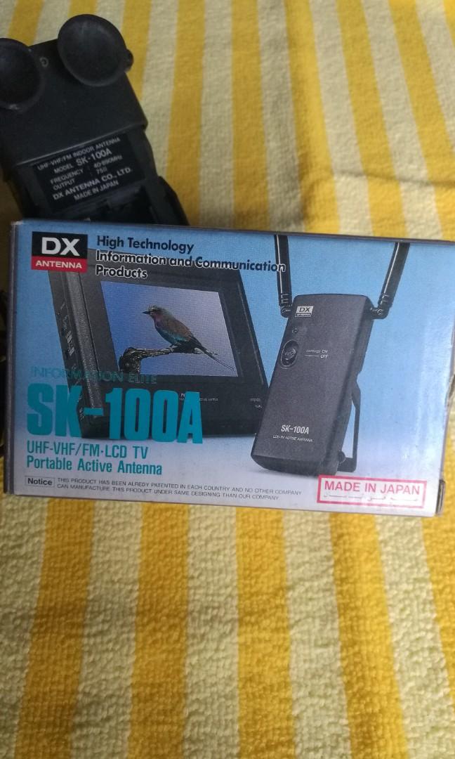 DX portable active antenna, TV & Home Appliances, TV & Entertainment, TV Parts & Accessories on ...