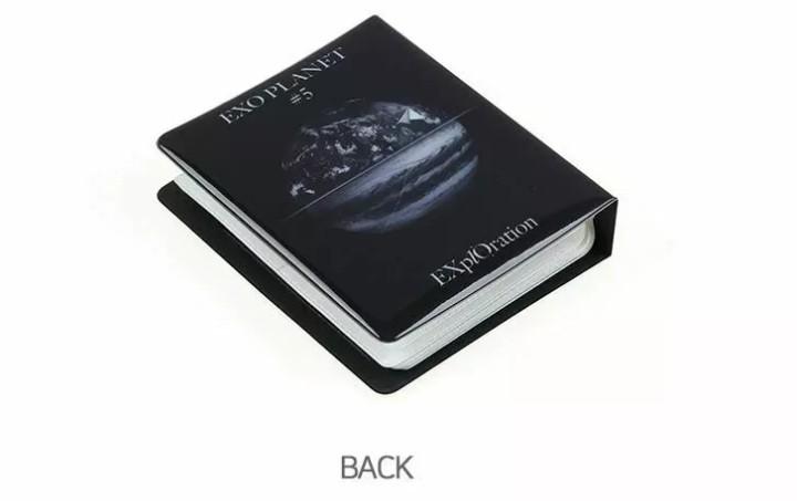 EXO PLANET #5 EXplOration OFFICIAL GOODS - PHOTO CARD COLLECT BOOK VER ...