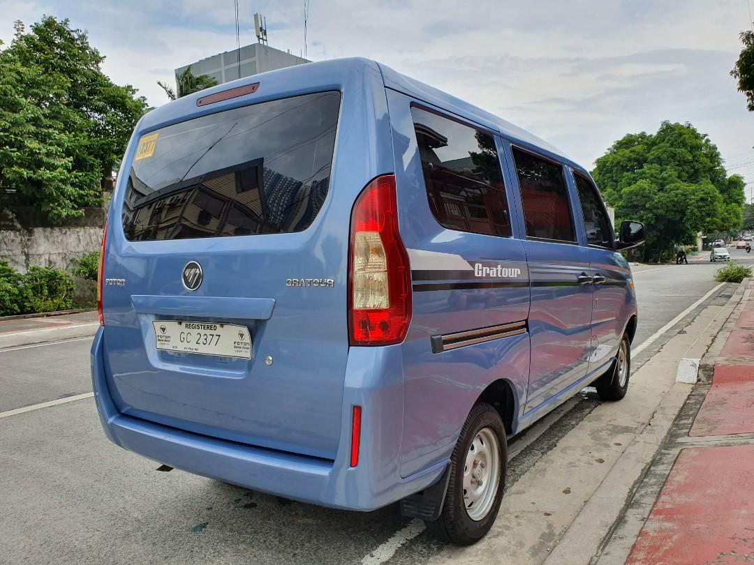 Fastbreak 2018 Foton Gratour Mini Van 7 Seater Manual 7T Kms Only NSG ...