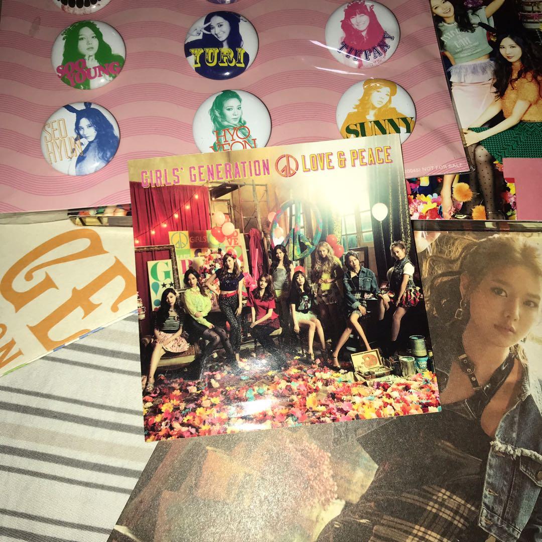 Snsd Love And Peace Album