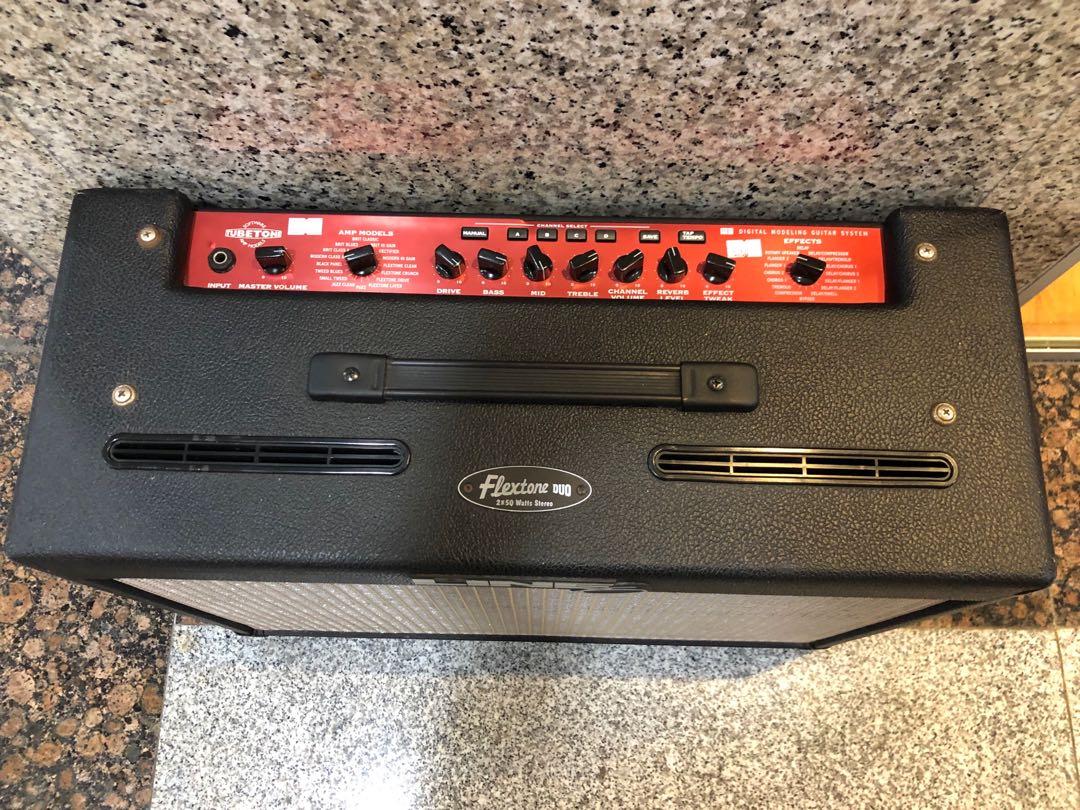 line 6 flextone duo 2x50 watts Electric Guitar Amp, Hobbies & Toys ...