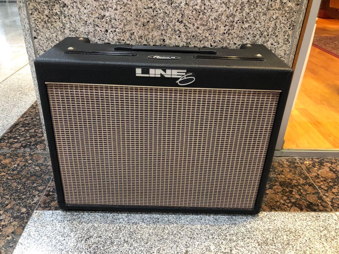 line 6 flextone duo 2x50 watts Electric Guitar Amp, Hobbies & Toys ...