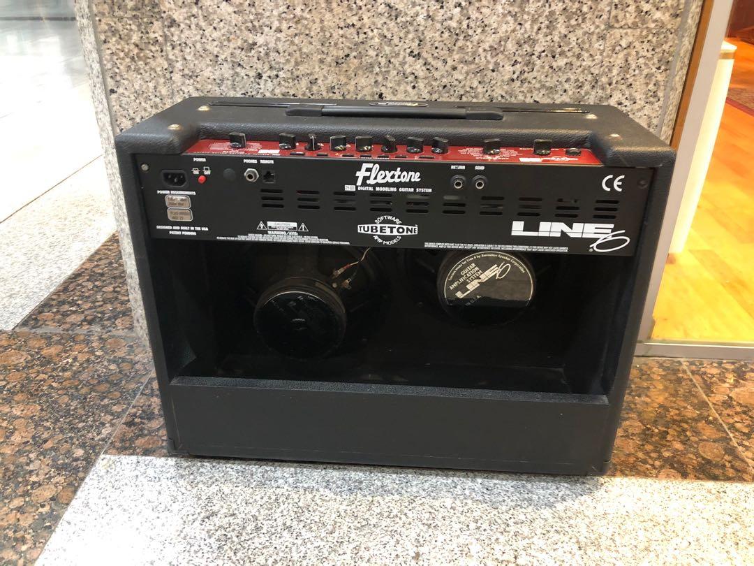 line 6 flextone duo 2x50 watts Electric Guitar Amp, Hobbies & Toys ...