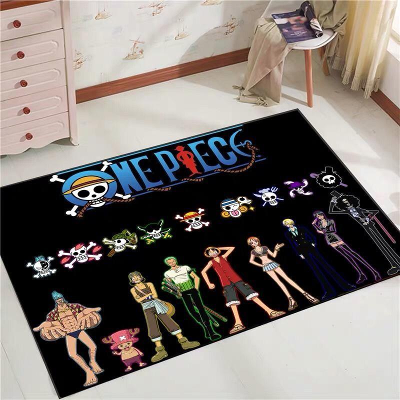 Luffy one piece Nami shanks chopper carpet rug, Furniture & Home Living ...