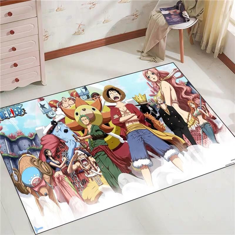 Luffy one piece Nami shanks chopper carpet rug, Furniture & Home Living ...
