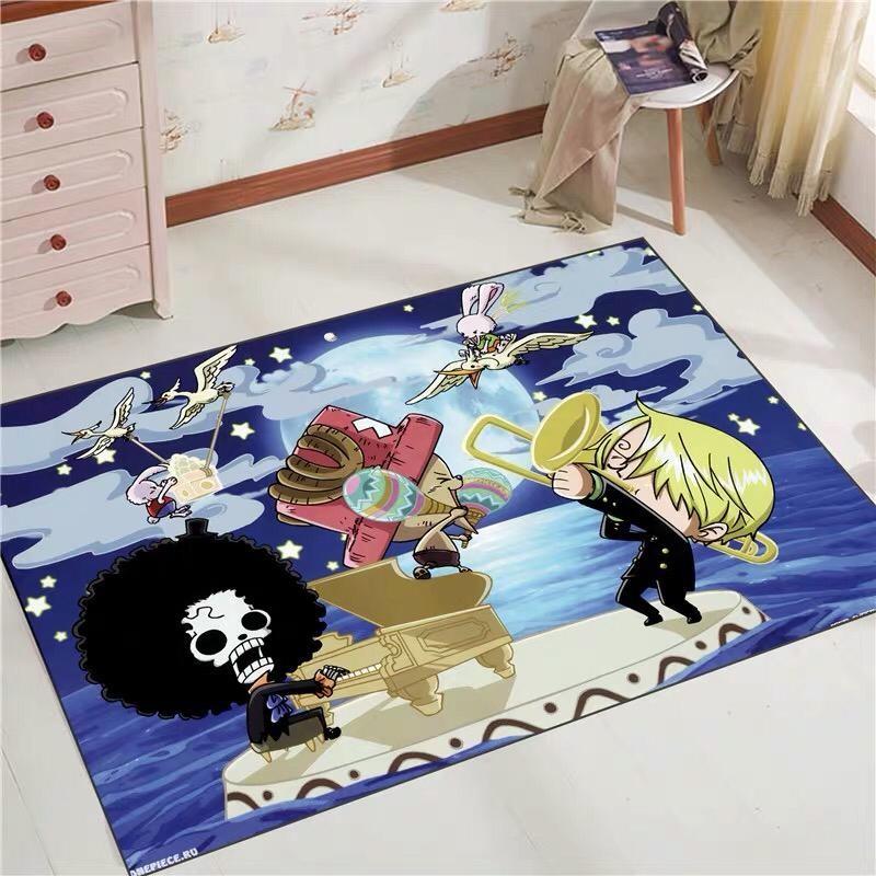 Luffy one piece Nami shanks chopper carpet rug, Furniture & Home Living ...
