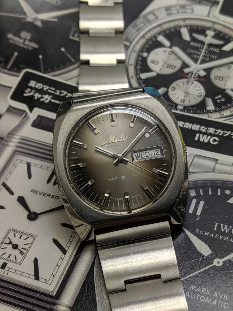 MIDO MULTI STAR 17 JEWELS AUTOMATIC WATCH, Luxury, Watches on Carousell
