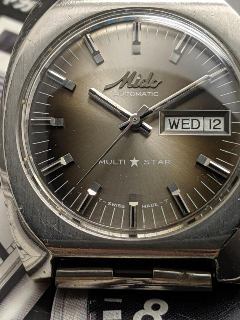 MIDO MULTI STAR 17 JEWELS AUTOMATIC WATCH, Luxury, Watches on Carousell