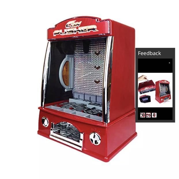 Mini Coin Pusher Machine, Hobbies & Toys, Toys & Games on Carousell