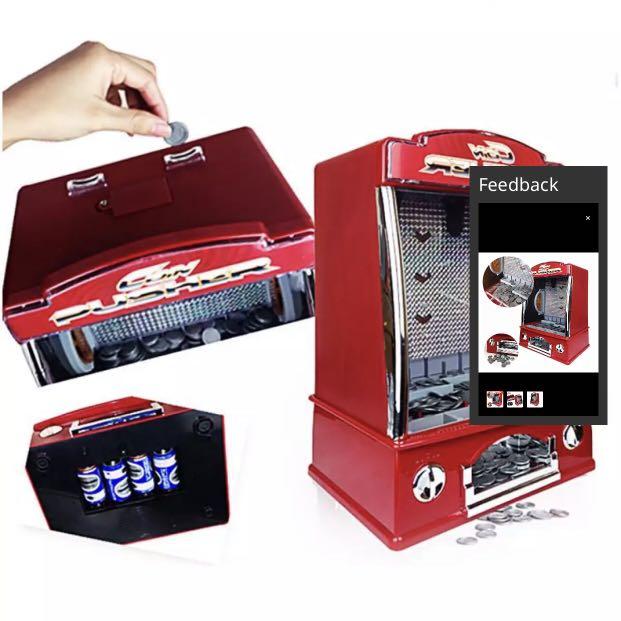 Mini Coin Pusher Machine, Hobbies & Toys, Toys & Games on Carousell