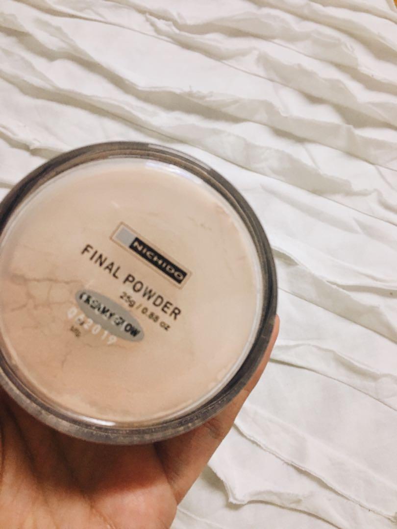 Nichido Final Powder (Creamy glow), Beauty & Personal Care, Face, Face ...
