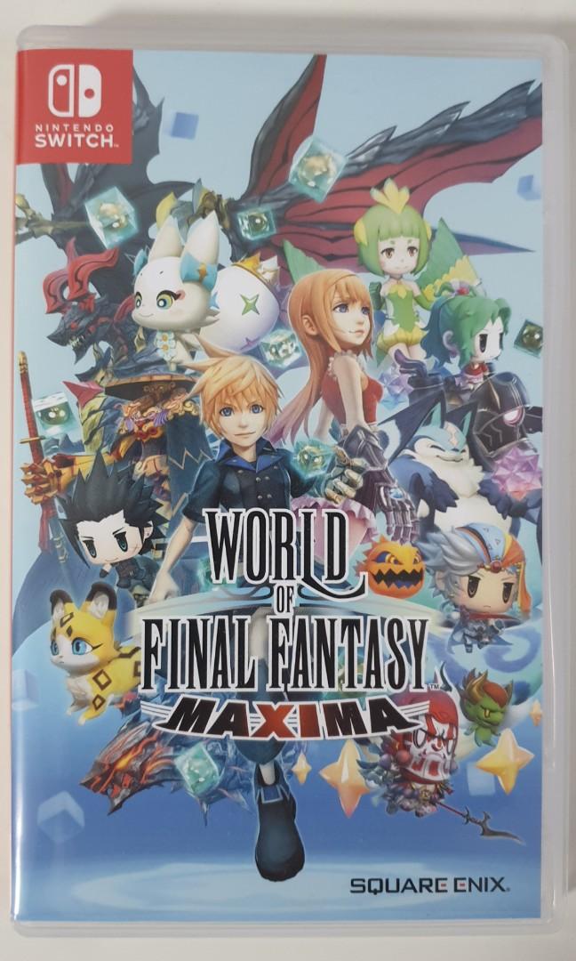Nintendo Switch Final Fantasy Maxima, Video Gaming, Video Games ...