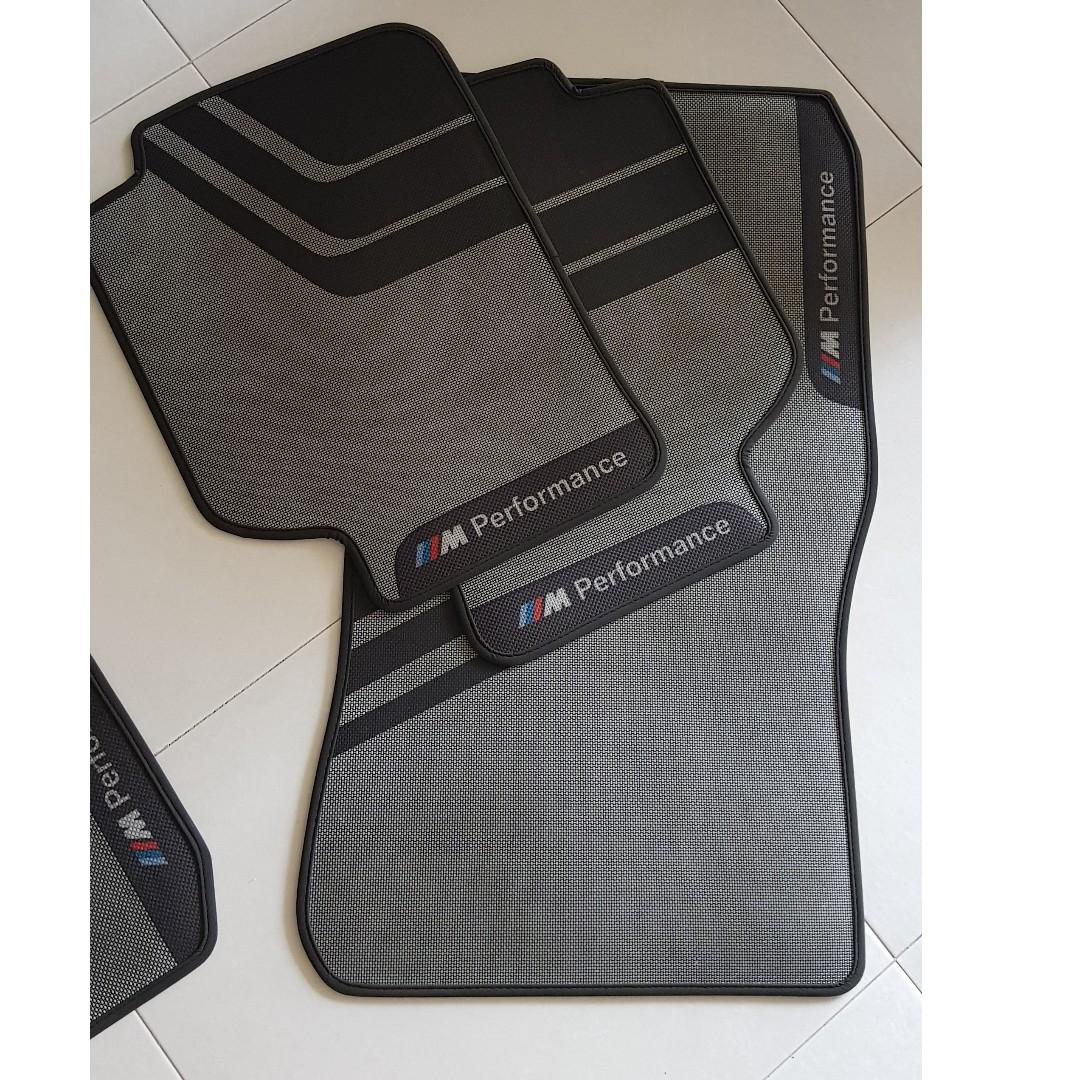 Original BMW M Performance Floor Mats for F20 F21 F23 BMW 1 Series, Car ...