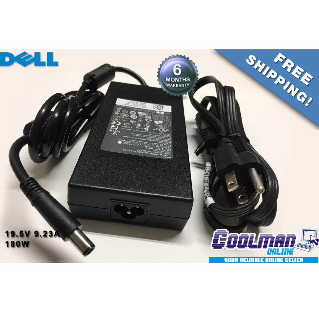 Original OEM Dell AC Adapter Charger for Alienware 14 15 17 180W 19.5V ...