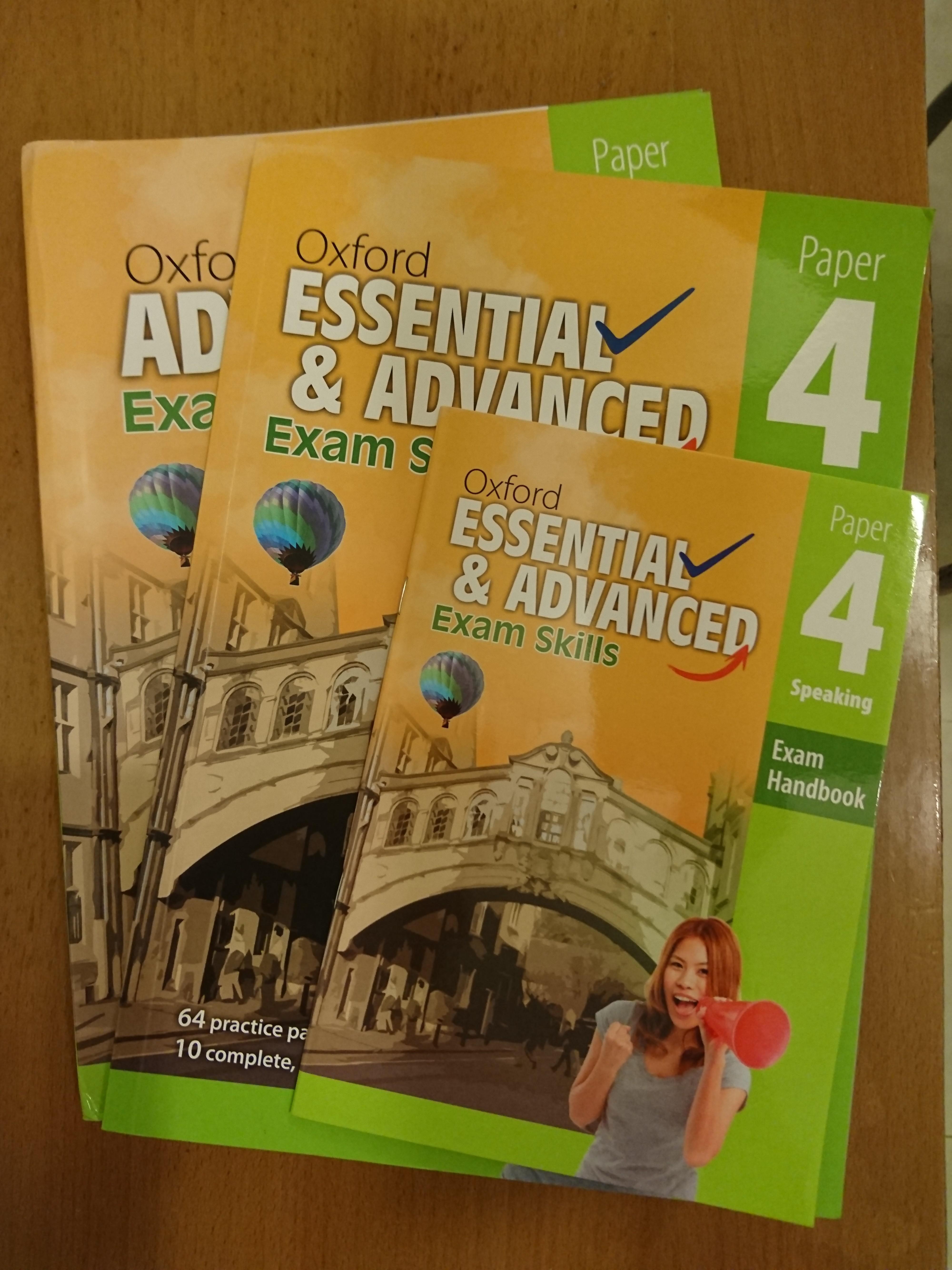 Oxford Essential & Advanced Exam Skills Paper4, 興趣及遊戲, 書本 & 文具, 書本及雜誌 ...