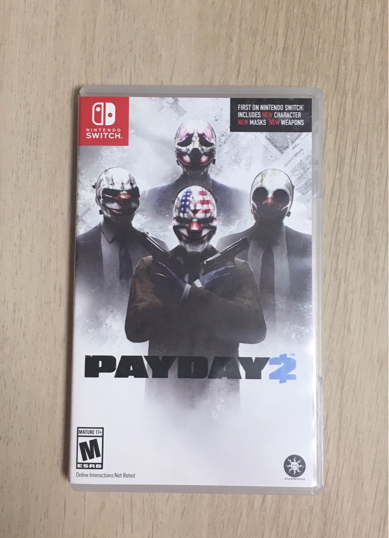 Payday 2 switch, Video Gaming, Video Games, Nintendo on Carousell