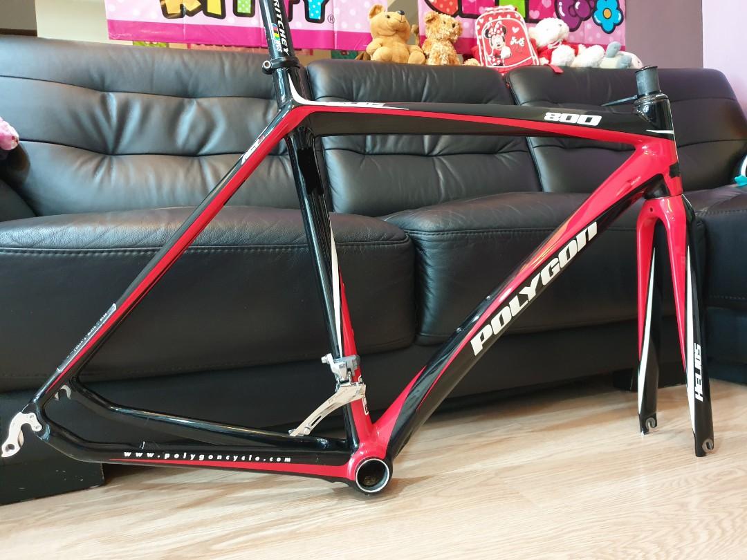 Polygon Helios 800 Frameset, Sports Equipment, Bicycles & Parts ...