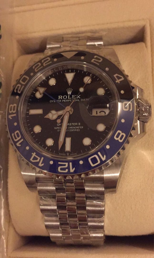 Rolex gmt batman, Luxury, Watches on Carousell