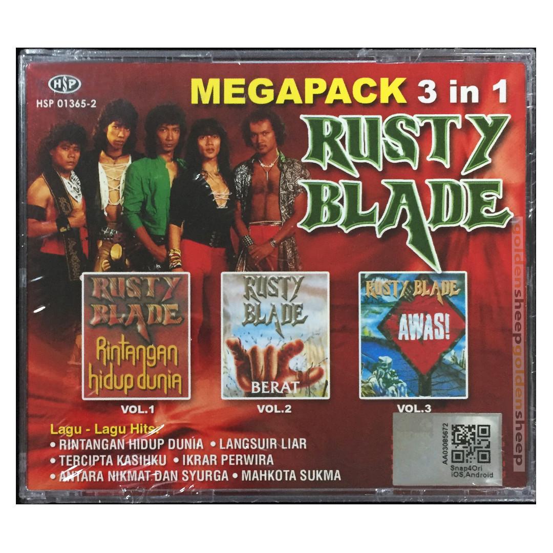 RUSTY BLADE - Rintangan Hidup Dunia / Berat / Awas! - MEGAPACK 3 in 1 - 2010 LIFE RECORDS 3CD ...
