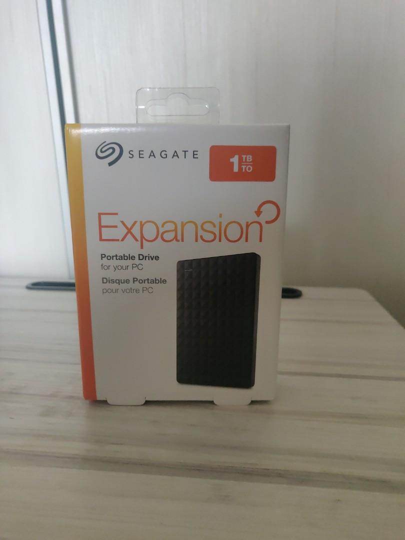 Seagate 1TB external HD, Computers & Tech, Parts & Accessories ...