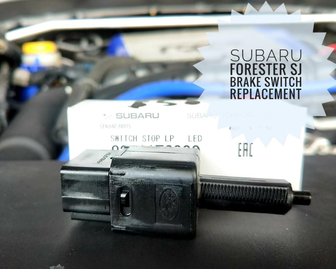 Subaru Forester SJ : Brake Switch Replacement, Car Accessories ...
