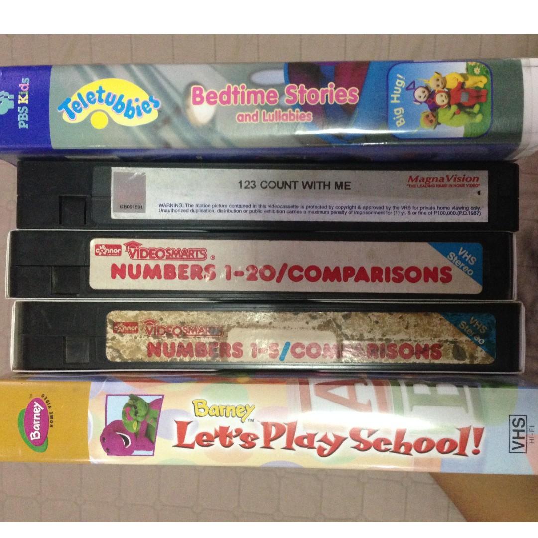 VHS Tape - For kids, Babies & Kids, Babies & Kids Fashion on Carousell