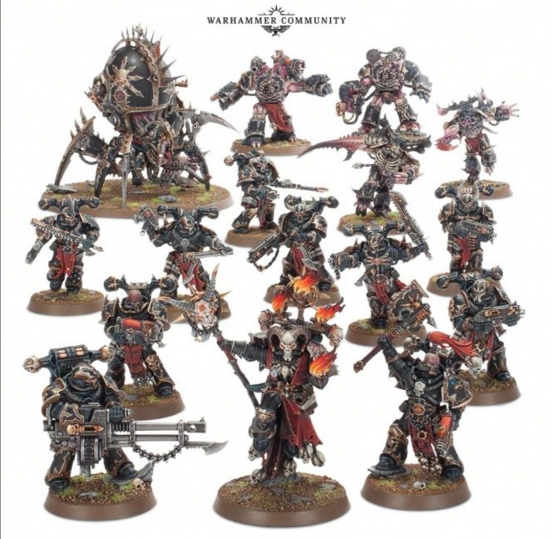 Warhammer 40k Shadow Spear Chaos Models only, Hobbies & Toys, Toys ...