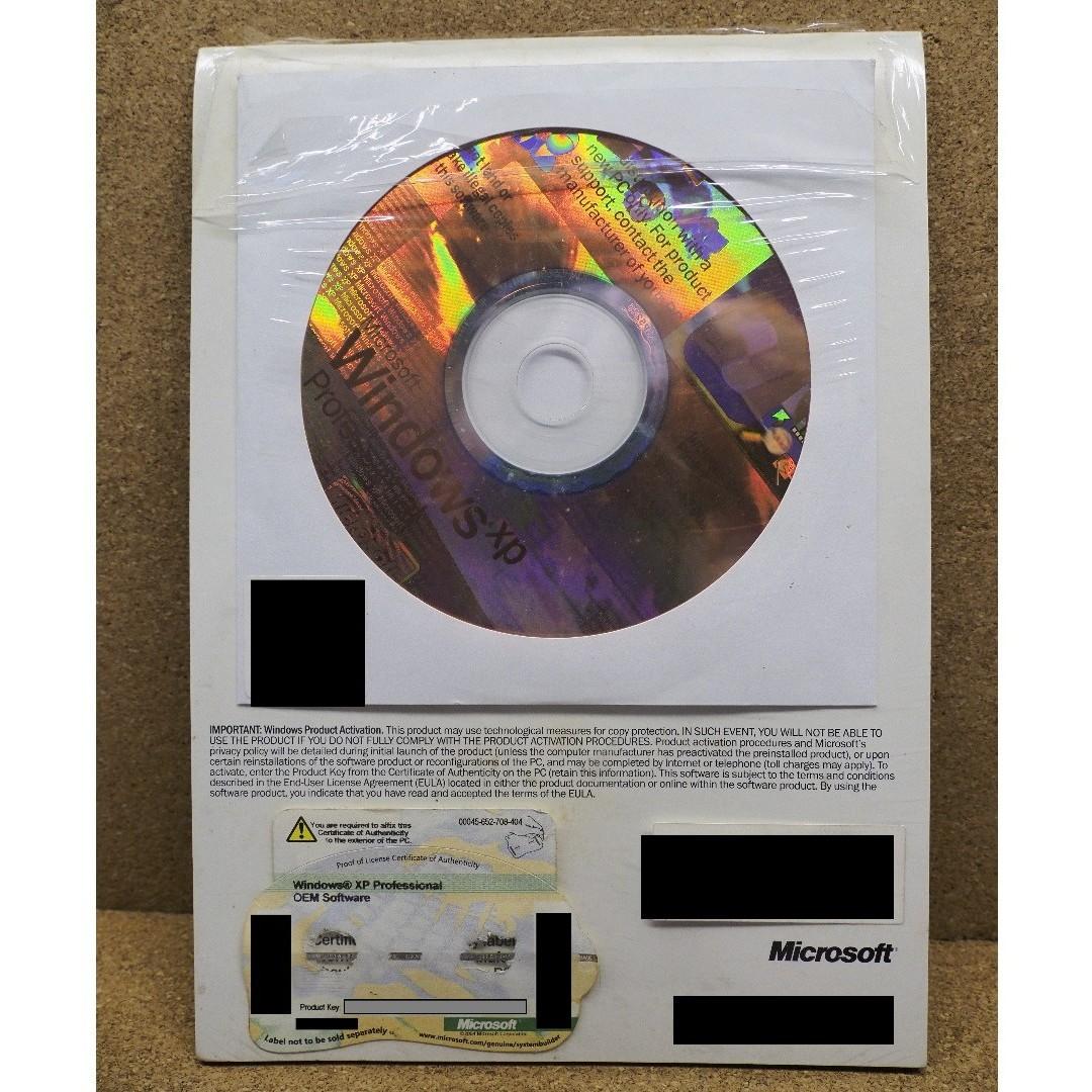 Windows XP Professional, Computers & Tech, Parts & Accessories ...