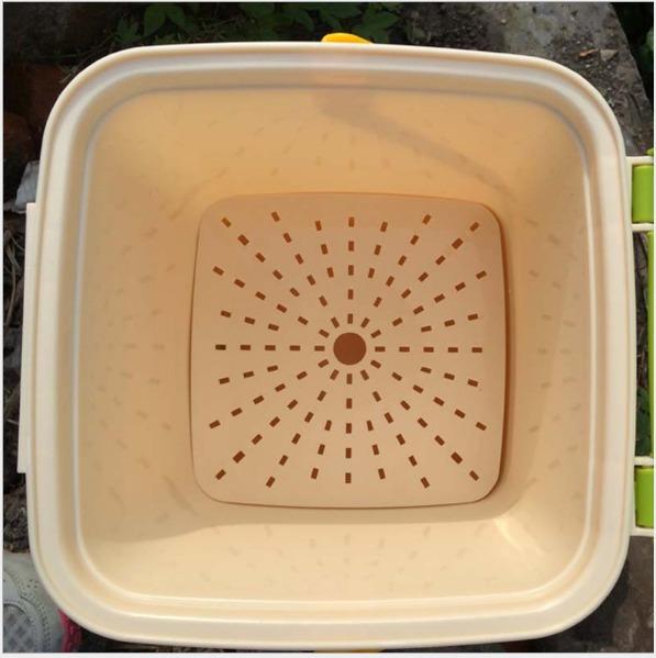 12L Recycle Composter Aerated Compost Bin Bokashi Bucket, Sports ...