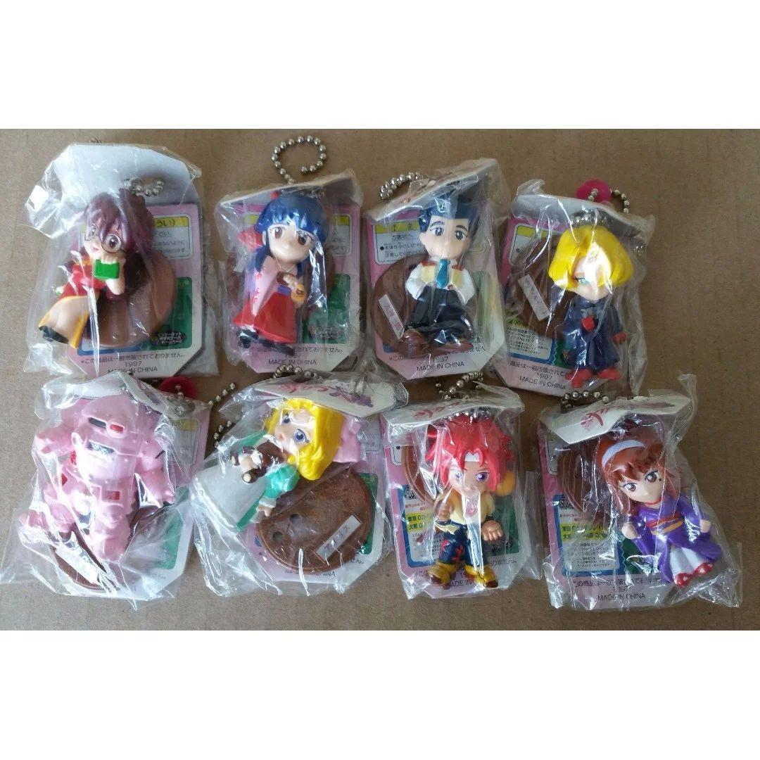 Sakura Taisen Sakura Wars Chibi Keychains Figures Set Cute Form Af Misc Hobbies Toys