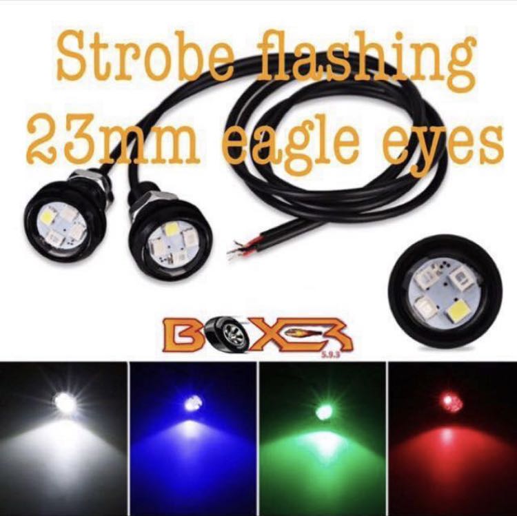 23mm eagle eyes strobe flashing led light, Sports Equipment, Bicycles ...