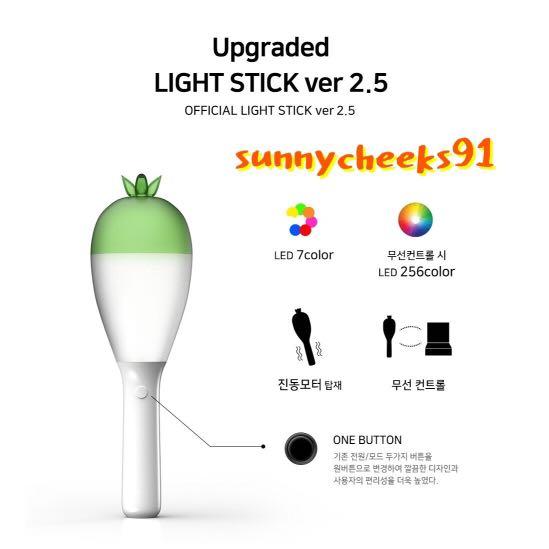 [GO] MAMAMOO Offical Lightstick Moobong v2.5, Hobbies & Toys ...