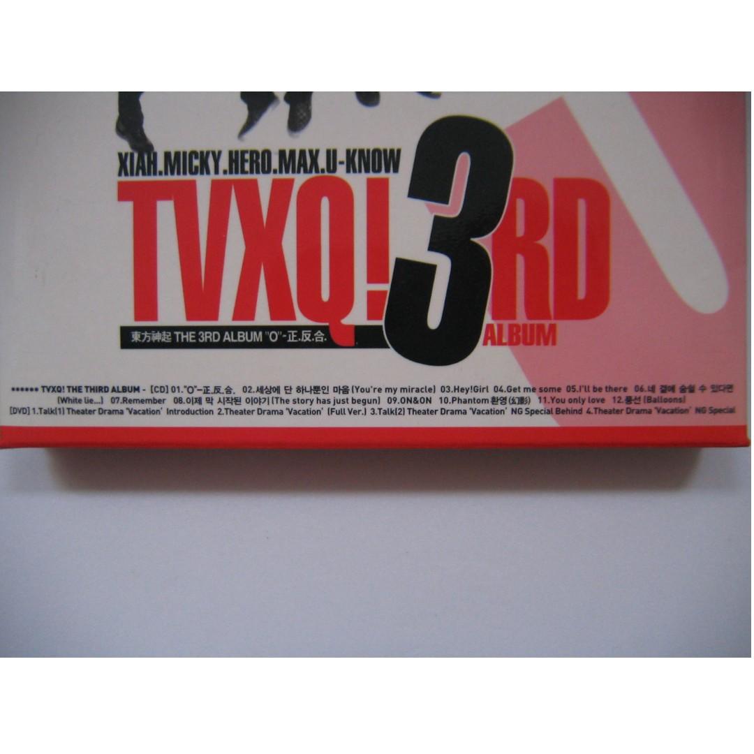 東方神起 (TVXQ!) Tohoshinki - The 3rd Album "0" 正反合 CD + DVD (台灣版) (附歌詞海報 及 中文歌詞), 興趣及遊戲, 收藏品及紀念品 ...