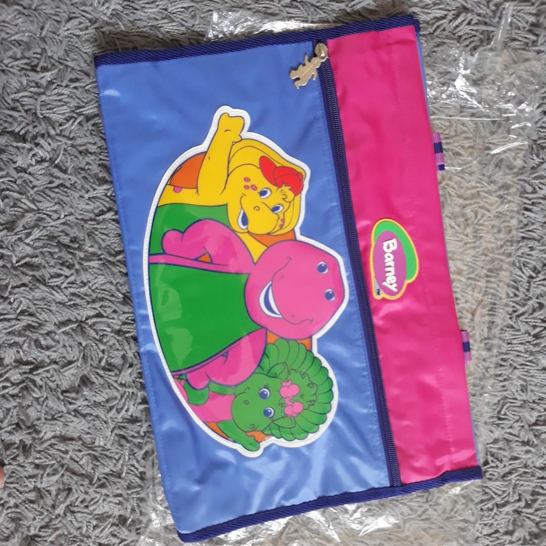 AUTHENTIC BARNEY BAG, Hobbies & Toys, Books & Magazines, Children's ...