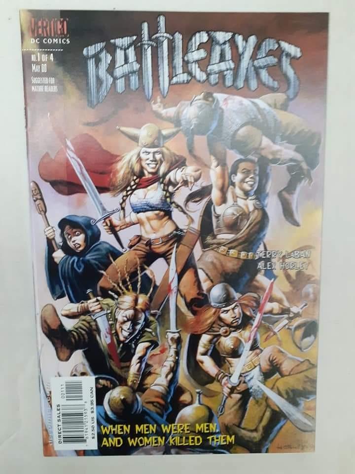Battleaxes #1 ( Alex Horley - Cover Art ) DC Vertigo Comics, Hobbies ...