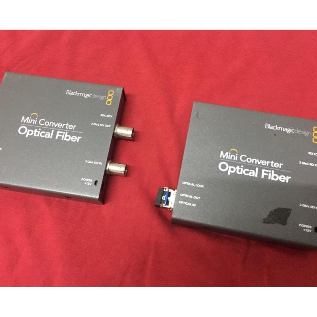 Blackmagic Design Mini Converter - Optical Fiber (BMD-CONVMOF), TV ...