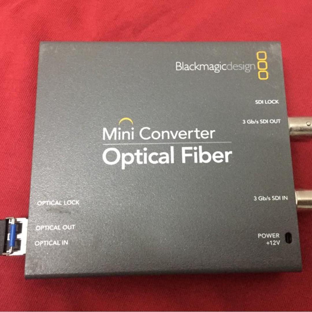 Blackmagic Design Mini Converter - Optical Fiber (BMD-CONVMOF), TV ...