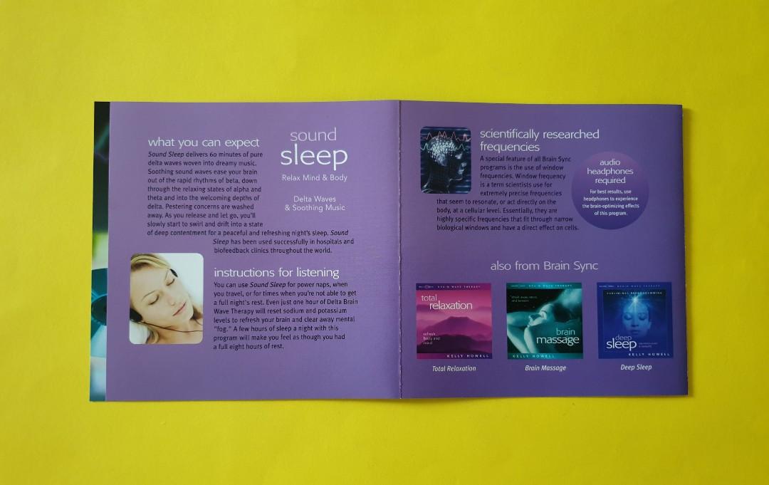 Brain Sync (Kelly Howell) Brain Wave Therapy 2 CD Box Set - Healing ...