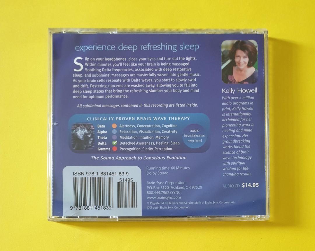 Brain Sync (Kelly Howell) Brain Wave Therapy 2 CD Box Set - Healing ...