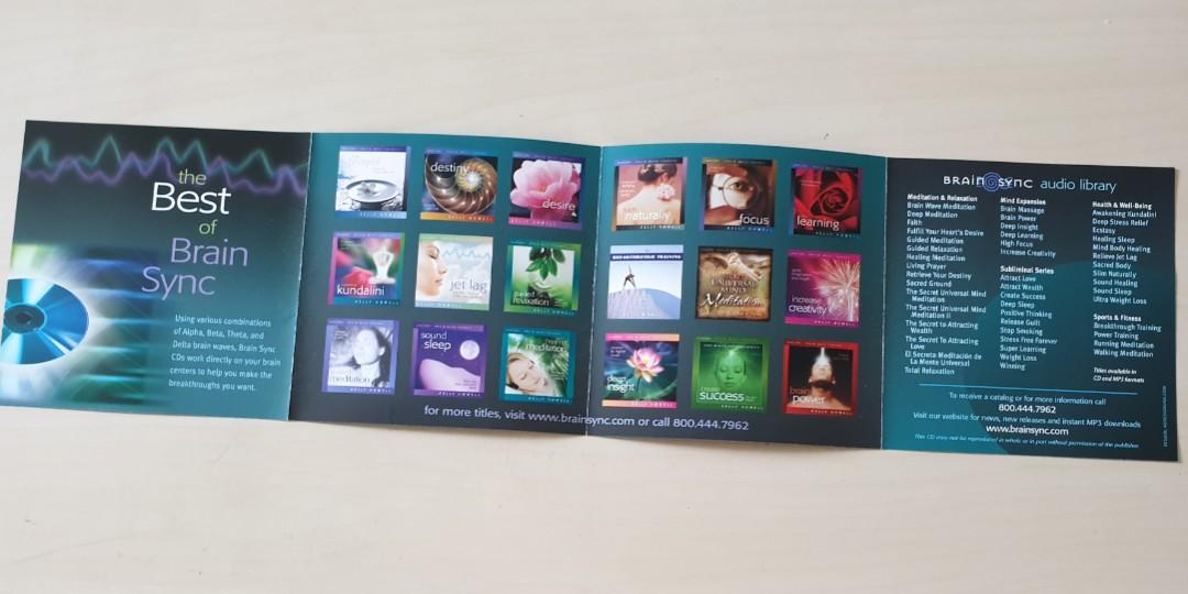 Brain Sync (Kelly Howell) Brain Wave Therapy 2 CD Box Set - Healing ...